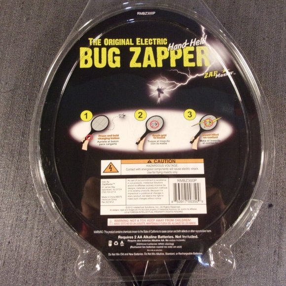 Other | Nwt Black The Original Electric Handheld Bug Zapper Ec 32 ...